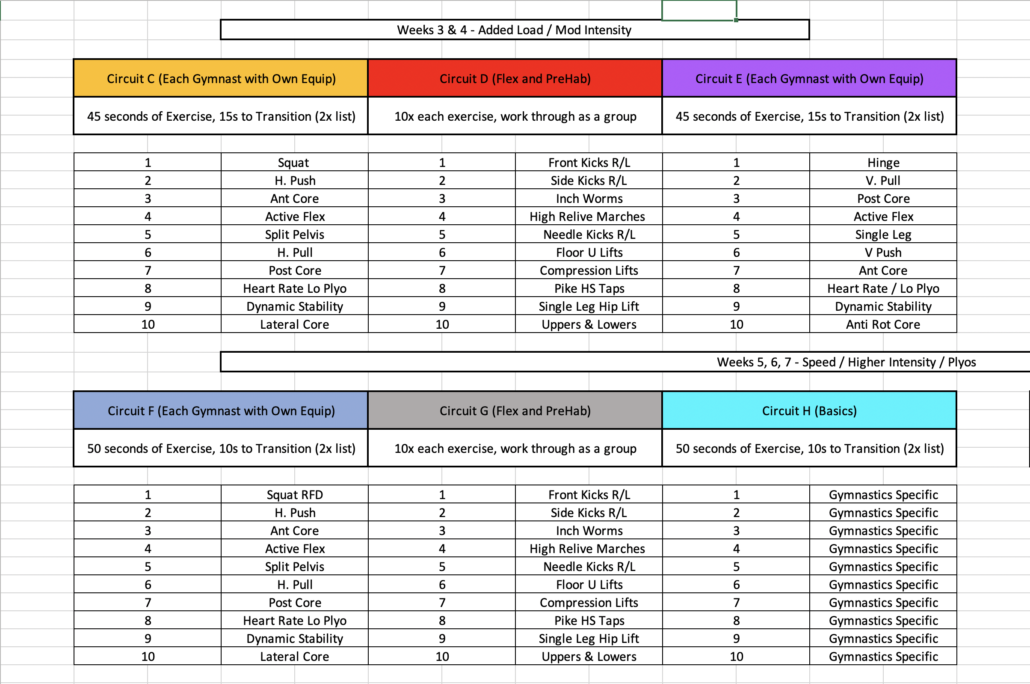 Free Download Of My Exact 3 Month Gymnastics Strength Program For Post